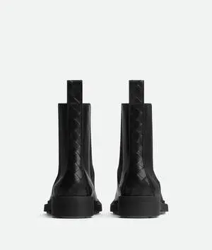 Bottega Veneta Ben Chelsea Square Toe Boots - Black