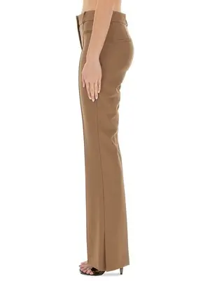 Helmut Lang Boot-cut Tailored Trousers - Brown