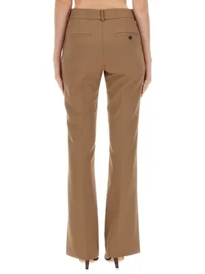 Helmut Lang Boot-cut Tailored Trousers - Brown