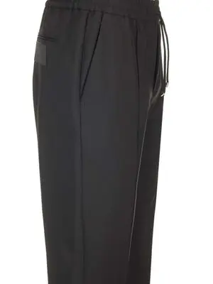 Valentino Garavani Drawstring Straight Fit Trousers