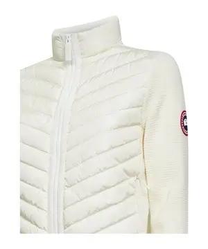 Canada Goose Hybridge Panelled High-neck Jacket - Cottongrass
