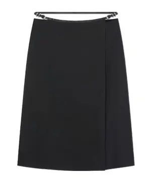 Givenchy Voyou Wrap Skirt - Black