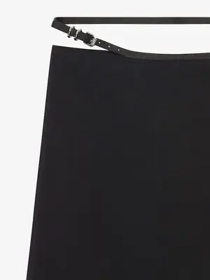 Givenchy Voyou Wrap Skirt - Black