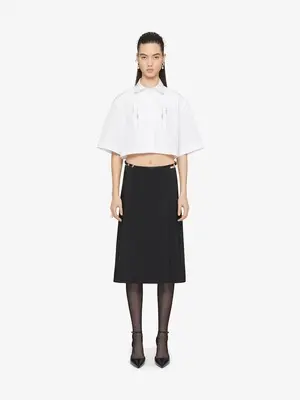 Givenchy Voyou Wrap Skirt - Black