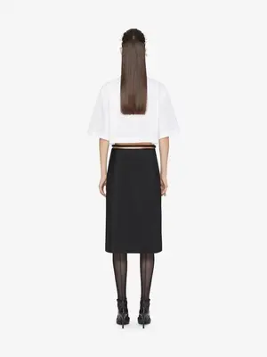 Givenchy Voyou Wrap Skirt - Black
