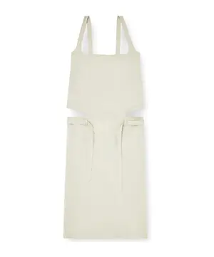 DIESEL® D-sana Square Neck Midi Dress - Beige