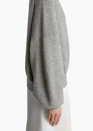 Khaite Morris Roll Neck Jumper - Granite
