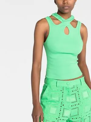 MSGM Cutout Tank Top