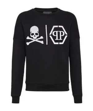 Philipp Plein Skull & Pp Logo Sweatshirt