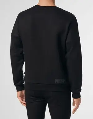 Philipp Plein Skull & Pp Logo Sweatshirt