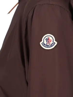 Moncler Fegeos Zip-up Hooded Jacket - Brown