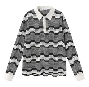 Marissa Chiara Striped Polo Shirt