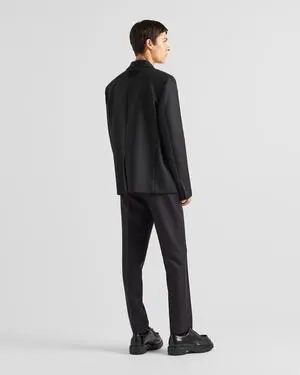 Prada Tapered-leg Trousers - Black