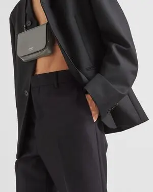 Prada Tapered-leg Trousers - Black