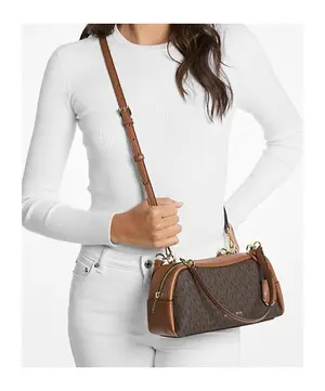 Michael Kors Cecily Small Signature Logo Shoulder Bag
