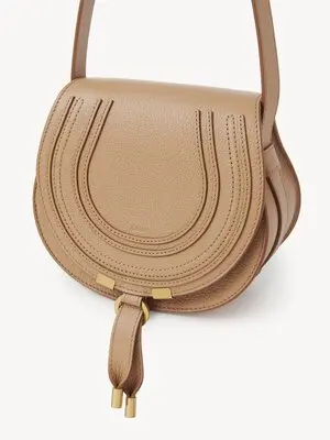 Chloé Marcie Foldover Small Shoulder Bag - Light Tan
