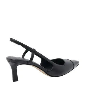 Michael Kors Alora Leather Slingback Pumps