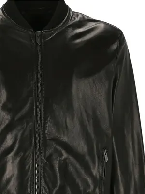 SALVATORE SANTORO Leather Bomber Jacket