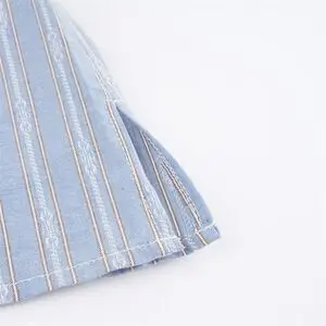 Celine Striped Long-sleeve Shirt