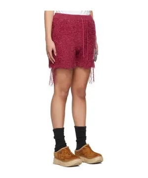 DOUBLET Metal Letter Elastic Waist Shorts