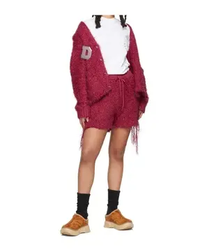 DOUBLET Metal Letter Elastic Waist Shorts