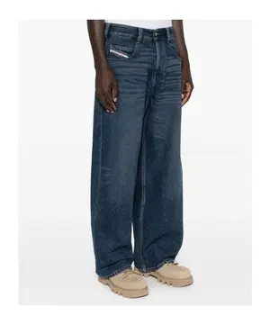 DIESEL® 1997 D-enim Straight-leg Jeans - Blue