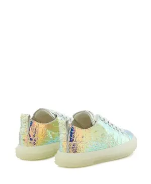 GIUSEPPE ZANOTTI Crocodile Low-top Sneakers