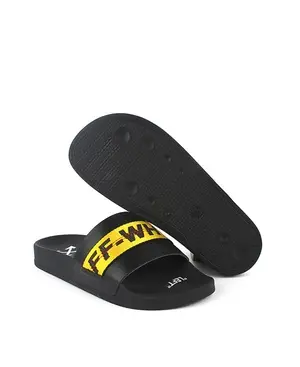 Off-White Logo Flip Flops