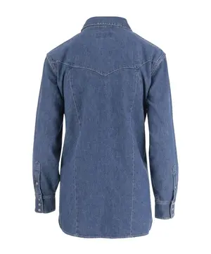 Polo Ralph Lauren Long-sleeved Denim Shirt - Blue