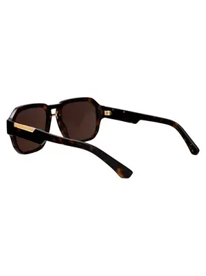 Dolce & Gabbana Aviator Sunglasses - Brown