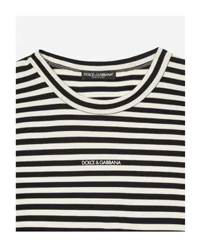 Dolce & Gabbana Dolce Gabbana Striped Crewneck T-shirt