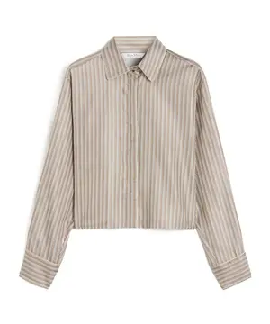 Max Mara Brama Striped Button-up Shirt