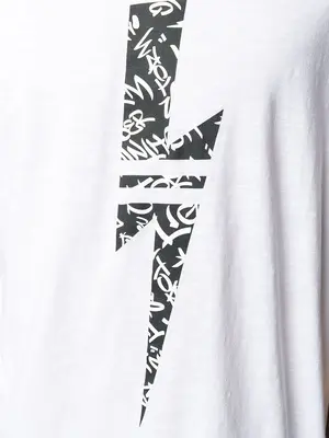 Neil Barrett Lightning Printed T-shirt