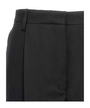 Dries Van Noten Pleated Wide-leg Trousers - Black