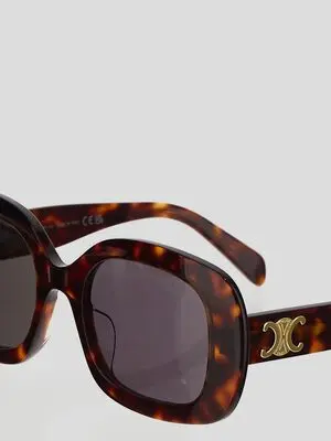 Celine Triomphe 10 Acetate Sunglasses - Black