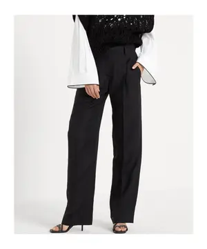 Brunello Cucinelli High-rise Wide-leg Trousers