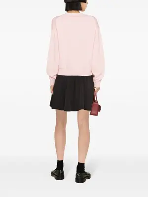 Kenzo Boke Flower Intarsia Knit Jumper - Pink