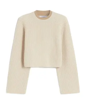 Max Mara Funale Crewneck Jumper - Beige