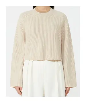 Max Mara Funale Crewneck Jumper - Beige