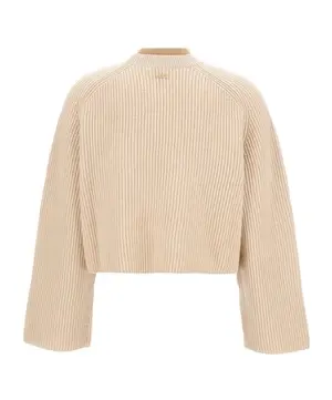 Max Mara Funale Crewneck Jumper - Beige