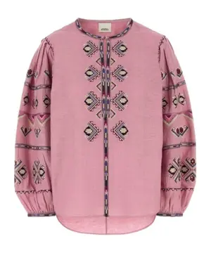 Isabel Marant Étoile Zielle Embroidered Blouse