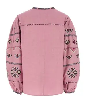 Isabel Marant Étoile Zielle Embroidered Blouse