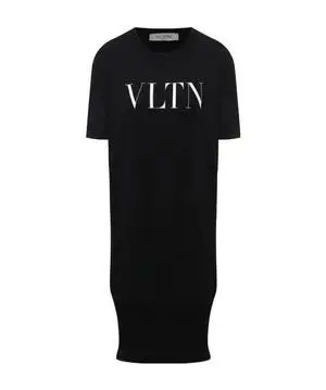 Valentino Garavani Vltn Logo Print T-shirt Dress