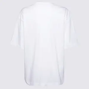 Marni Logo Printed Crewneck T-shirt - White