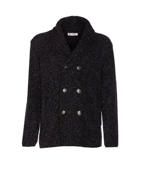 Brunello Cucinelli Long-sleeved Double-breasted Cardigan