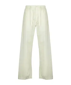LEMAIRE Drawstring Straight-leg Pants - Cream