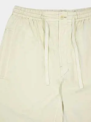 LEMAIRE Drawstring Straight-leg Pants - Cream