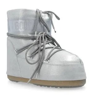 Moon Boot Icon Low Glitter Lace-up Boots