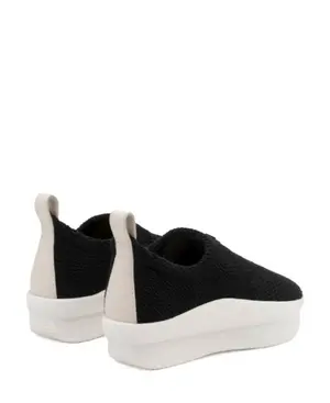 GIUSEPPE ZANOTTI Logo Knit Slip-on Sneakers