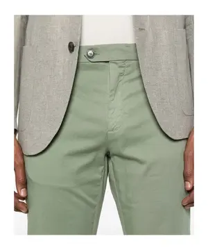 Canali Tailored Trousers With Belt Loops